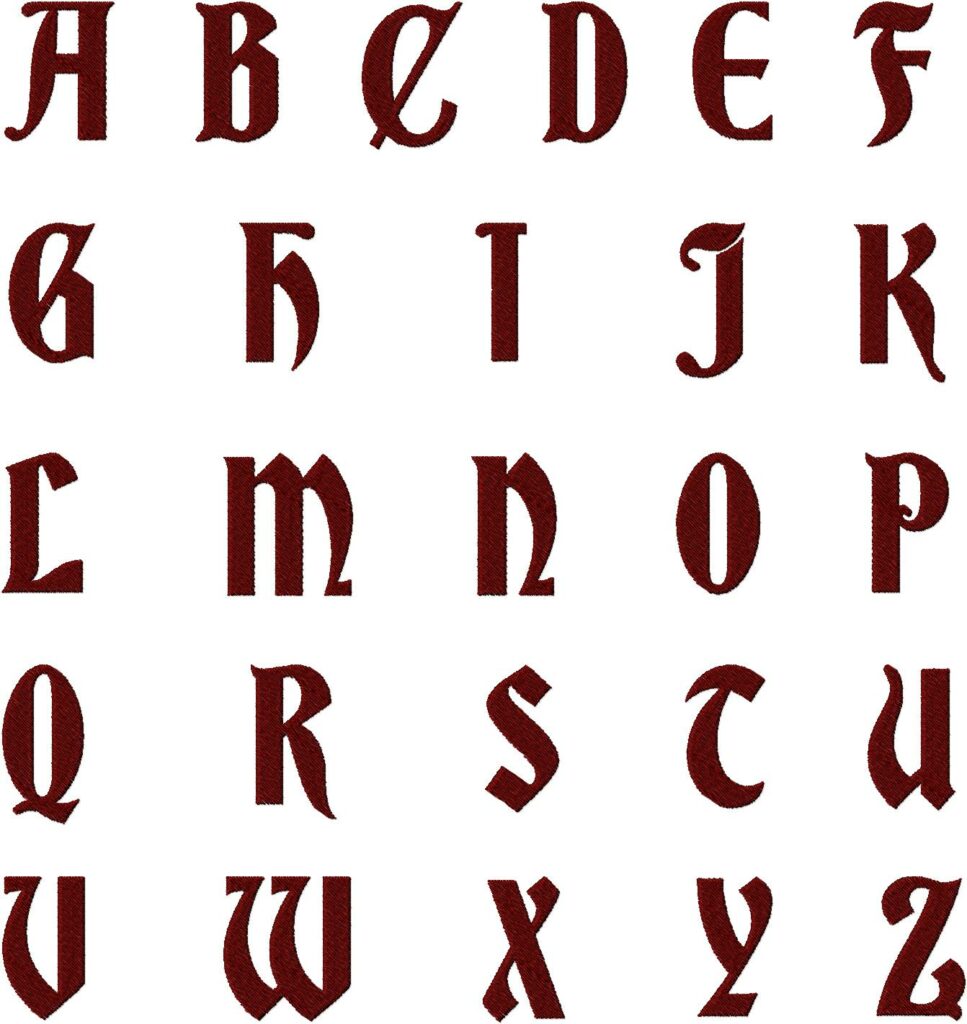 Bradley Gratis Machine Embroidery Font Set – Blasto Stitch