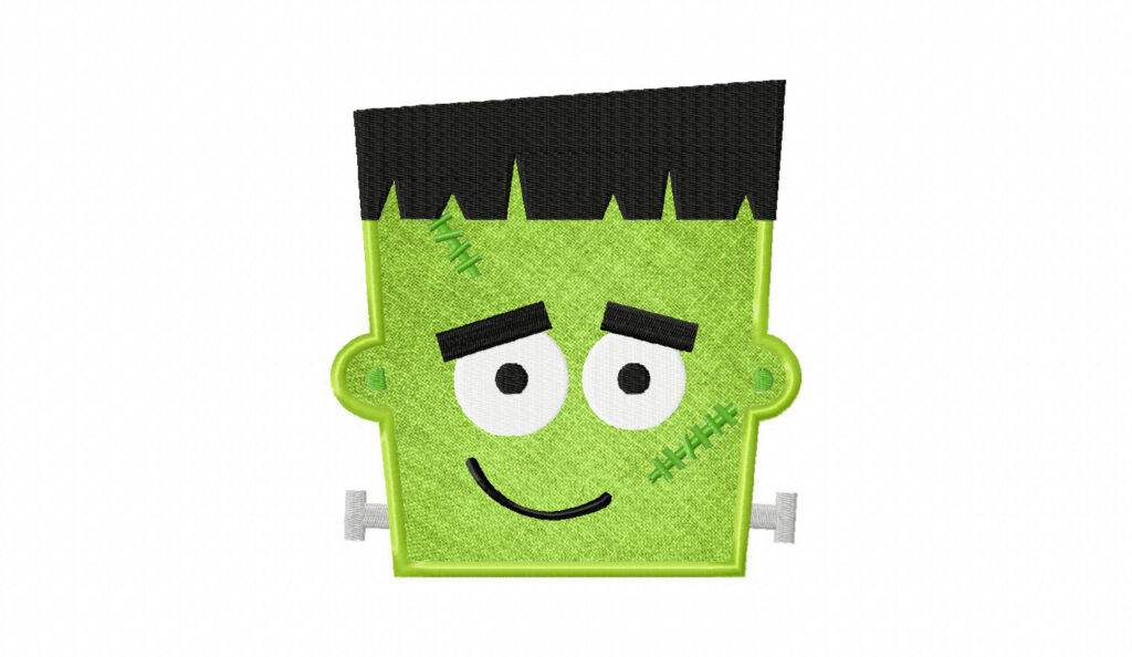 Frank Head Available in Both Applique and Filled Stitched – Blasto Stitch