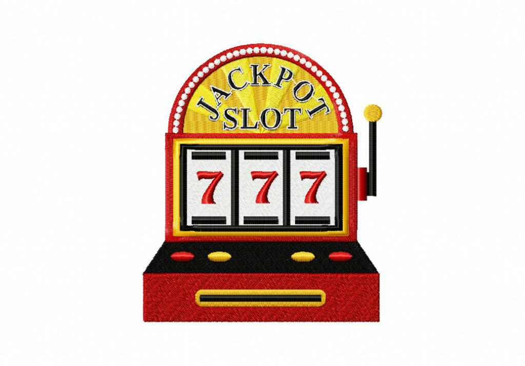 Slot Machine Machine Embroidery Design – Blasto Stitch