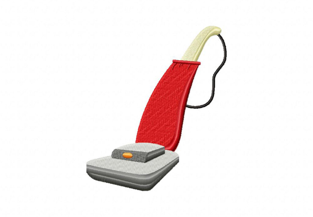 Vacuum Cleaner Machine Embroidery Design – Blasto Stitch