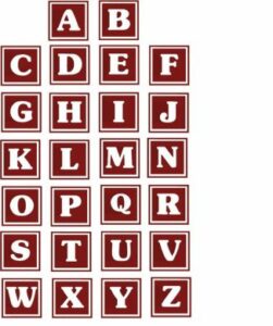 Bold Block Monogram Machine Embroidery Font Set Plus Extras – Blasto Stitch